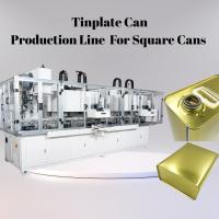 China 18 Liter Square Can Comination Machine For Bottom And Top Seaming for sale