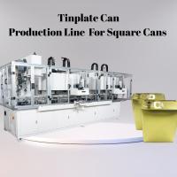 China Bottom And Top Seaming 18 Litter Square Can Comination Machine for sale
