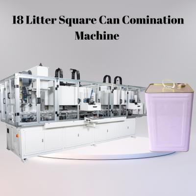 China 30cpm Big Square Cans Comination Machine Beading 30CM for sale