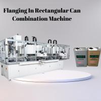 China Flanging In Rectangular Can Combination Machine for sale