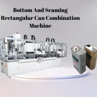 China Bottom And Seaming Rectangular Can Combination Machine for sale