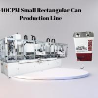 China 40cpm Small Rectangular Can Production Line for sale
