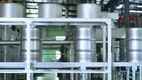 China Tinplate Can 200l Barrel Production Machine 12-15cpm W Ribs Seven Layer Edge Sealing for sale