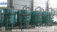 China Carbon Steel Epoxy FRP 20000T Iron Manganese Water Filter for sale