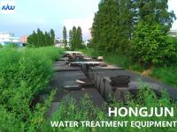 China PLC 200T/D Underground Sewage Package Water Treatment Plant for sale