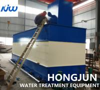 China 1000000l Industrial Water Purification Equipment Square Pond Style for sale