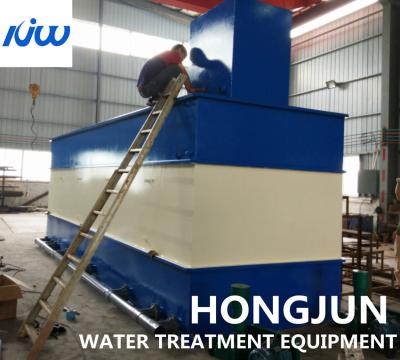 China 1000000l Industrial Water Purification Equipment Square Pond Style for sale