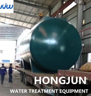 China Integrated Purifier Package Water Treatment Plant with Epoxy Painting and Matched Mixing Device for sale