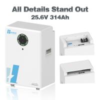 China Rated Charge Current 80A 24V LiFePO4 Battery Cycle Life Over 6000 Cycles With LCD Display for sale