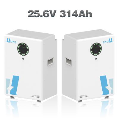 China Touch Screen Display LiFePO4 24V Battery 7.68kWh Capacity Energy Storage System for sale