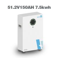 China Home Powerwall Battery Storage 51.2V 150AH 7.5Kwh For Power Backup Energy Management for sale