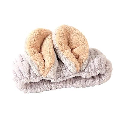 China For Terry Cloth Hairband Hair Towel Bath Beach Cotton Makeup Facial Towel And Headband Washable Custom Face Wash Accessories For Spa for sale