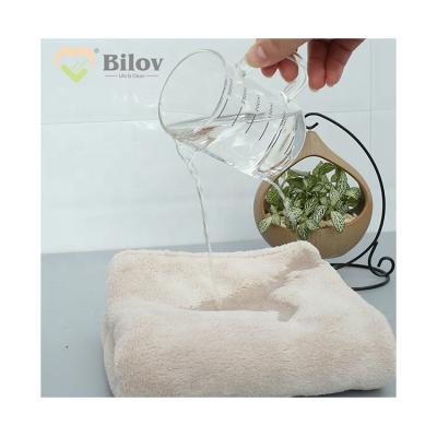 China Viable Custom Super Absorbent Cotton Logo Microfiber Hair Towel Wrap Coral Fleece Turban Towel Wrap for sale