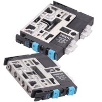 China Festo CPV18-M1H-2X3-GLS-1/4 Air Solenoid Valve 18mm 1600 l/min Flow 24V DC IP65 for sale
