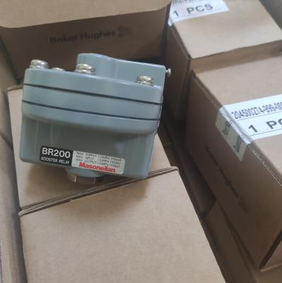 China Masoneilan BR200 BR400 Booster Relay 150 psi 4 Spool Hydraulic Control Valve with 1:1 Ratio for sale