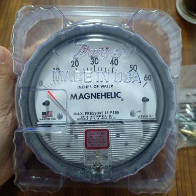 China Dwyer Magnehelic Series 2000 Differential Pressure Gauge 0-60 Inch 1/8 NPT for sale