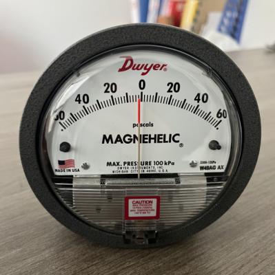 China Dwyer Series 2000 Magnehelic Differential Pressure Gauge 0-60Pa 2% Accuracy for sale