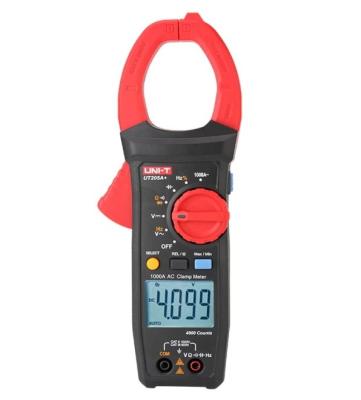 China UNI-T UT205A AC Clamp Meter 1000V AC DC Voltage 45mm Jaw Opening 1000A Current for sale