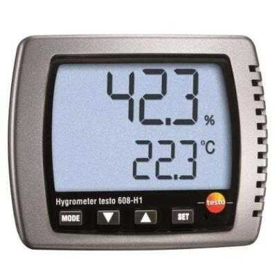 China Testo 608-H1 Temperature and Humidity Sensor Benchtop Wet Thermometer 168g 18s Measurement Rate for sale