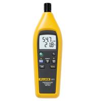 China Fluke 971 Handheld Temperature Humidity Meter 190g 200h Battery Life for sale