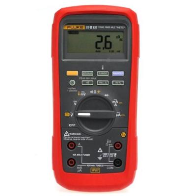 China Fluke 28II Ex Intrinsically Safe True RMS Digital Multimeter 698.5g 1000V DC for sale