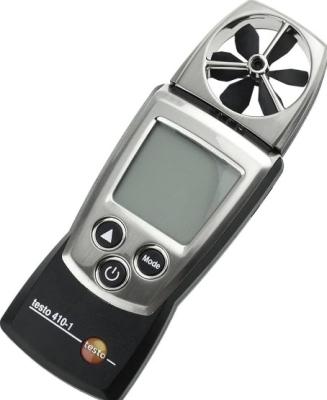 China Testo 410-1 Portable Impeller Anemometer Wind Speed Meter 0.4-20 m/s 133x46x25mm for sale