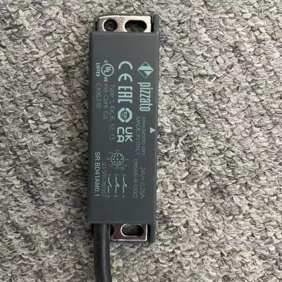 China Pizzato SR BD41AM0.1 Safety Magnetic Sensor 2NC 1NO IP67 IP69K 0.1m PVC Cable M12 Connector for sale