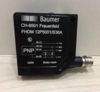 China Baumer FHDM 12P5001 Diffuse Sensor with Background Suppression 15-300mm 10-30VDC for sale