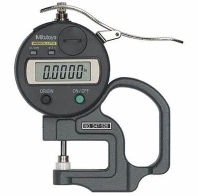 China Mitutoyo 547-526S Digital Thickness Gauge 0-47 Inch 0-12mm Range with 0.0001 Resolution for sale