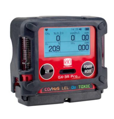 China Riken Keiki GX-3R Four Gas Monitor 3.52 oz Portable LEL O2 CO H2S Detector for sale