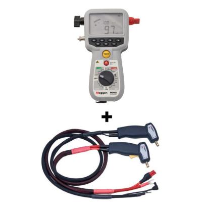 China Megger MOM2 Handheld 200 A Micro-Ohmmeter with 220 A Output and 1 kg Weight for Circuit Testing for sale