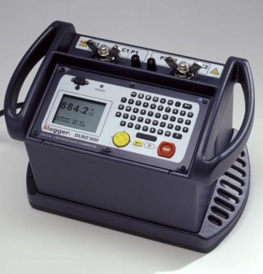 China Megger DLRO600 600A Digital Low Resistance Ohmmeter 0.1 µΩ Resolution 15 kg for sale