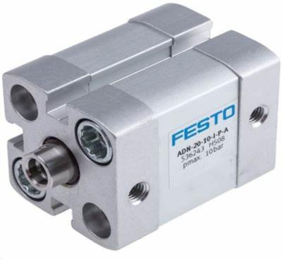 China Festo ADN-20-10-I-P-A Compact Cylinder 10mm Stroke Double Acting Linear Actuator for sale