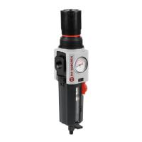 China Norgren Excelon C73H Filter Regulator Lubricator 1/2 NPT 40 Micron 150 PSI Manual Drain for sale