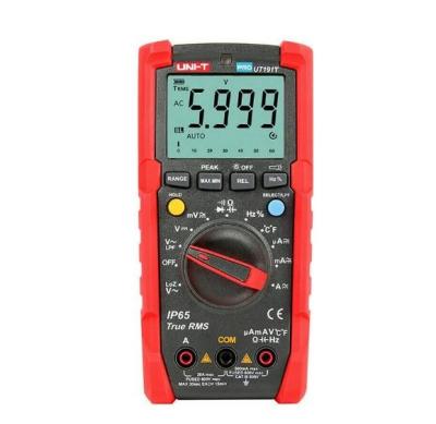 China UT191T True RMS Handheld Multimeter 600V DC 20A AC DC with IP65 Protection for sale