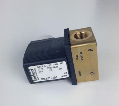 China Burkert 125301 Solenoid Valve 2/2-Way NC 24V DC G1/4