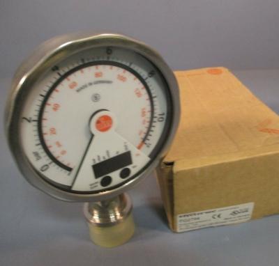 China IFM Flush Pressure Sensor PG2794 -1 to 10 bar with Analog Display for Food Industry for sale