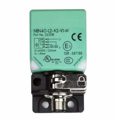 China NBN40-L2-E0-V1 NPN NO Proximity Sensor 40mm Range M12 Connector IP68 IP69K for sale