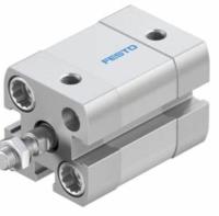 China ADN Series Compact Cylinder 40 mm Bore 25 mm Stroke Pneumatic Actuator ISO Standard for sale