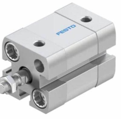 China ADN Series Compact Cylinder 40 mm Bore 25 mm Stroke Pneumatic Actuator ISO Standard for sale