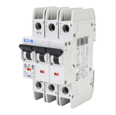 China Eaton Cutler Hammer FAZ-B40/3N UL 1077 Supplementary Protector 3 Pole 40A B Curve for sale
