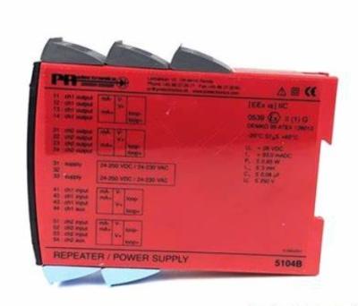 China PR Electronics 2 Channel Galvanic Barrier ATEX Repeater Power Supply for Current and Voltage Input / Output for sale