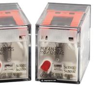 China 4PDT Miniature Power Relay 220VAC 3A with CR Circuit Plug-in Terminals for sale