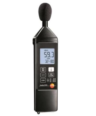 China Testo 815 Sound Level Meter 32-130 dB for Workplace Noise Control Measurement 195g for sale