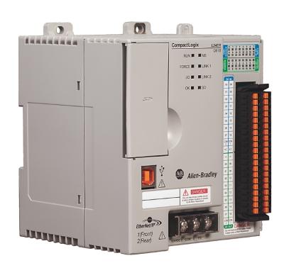 China Allen-Bradley 1769-L24ER-QB1B CompactLogix Controller with SD Card Slot 24V DC for sale