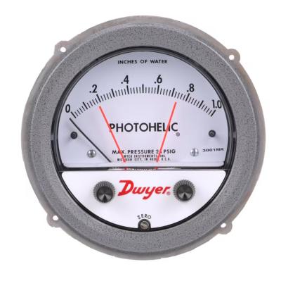 China Dwyer Photohelic Switch 3000MRS-00 3000MRS-0 3001MRS 3002MRS Differential Pressure Gauge 35 psig for sale