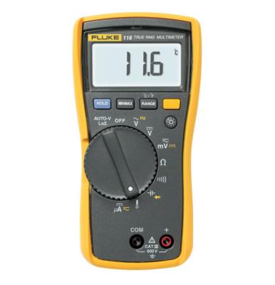 China Fluke 116C Digital Multimeter 600 V HVAC Current Temperature Measurement for sale
