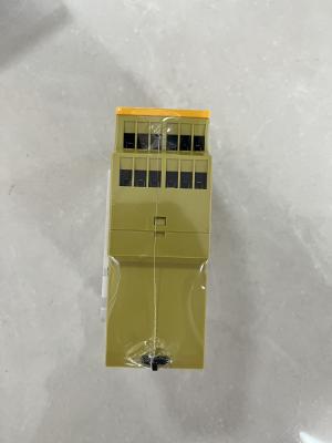 China PNOZ X3 Emergency Stop Safety Relay 24V DC 230V AC Dual-Channel 3 Safety Contacts for sale