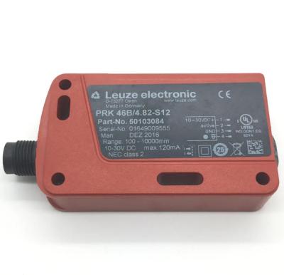 China LEUZE PRK 46B/7D-S12 Polarized Retro-reflective Photoelectric Sensor 18m Range 10-30VDC for sale