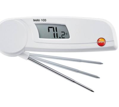 China Testo 103 Digital Food Thermometer Meat Thermometer -30 to +220 °C 0.1 °C Resolution for sale